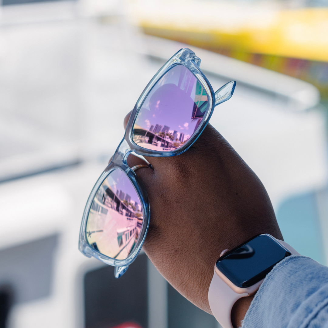 Shop Polarized Pink Sunglasses — TINTS Eyewear